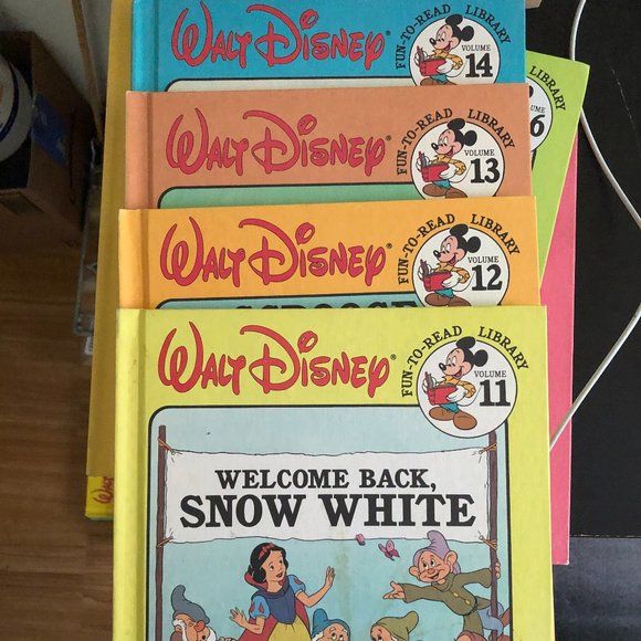 Disney | Other | Walt Disney Bantam Books Fun To Read Vol 114jan1986 ...